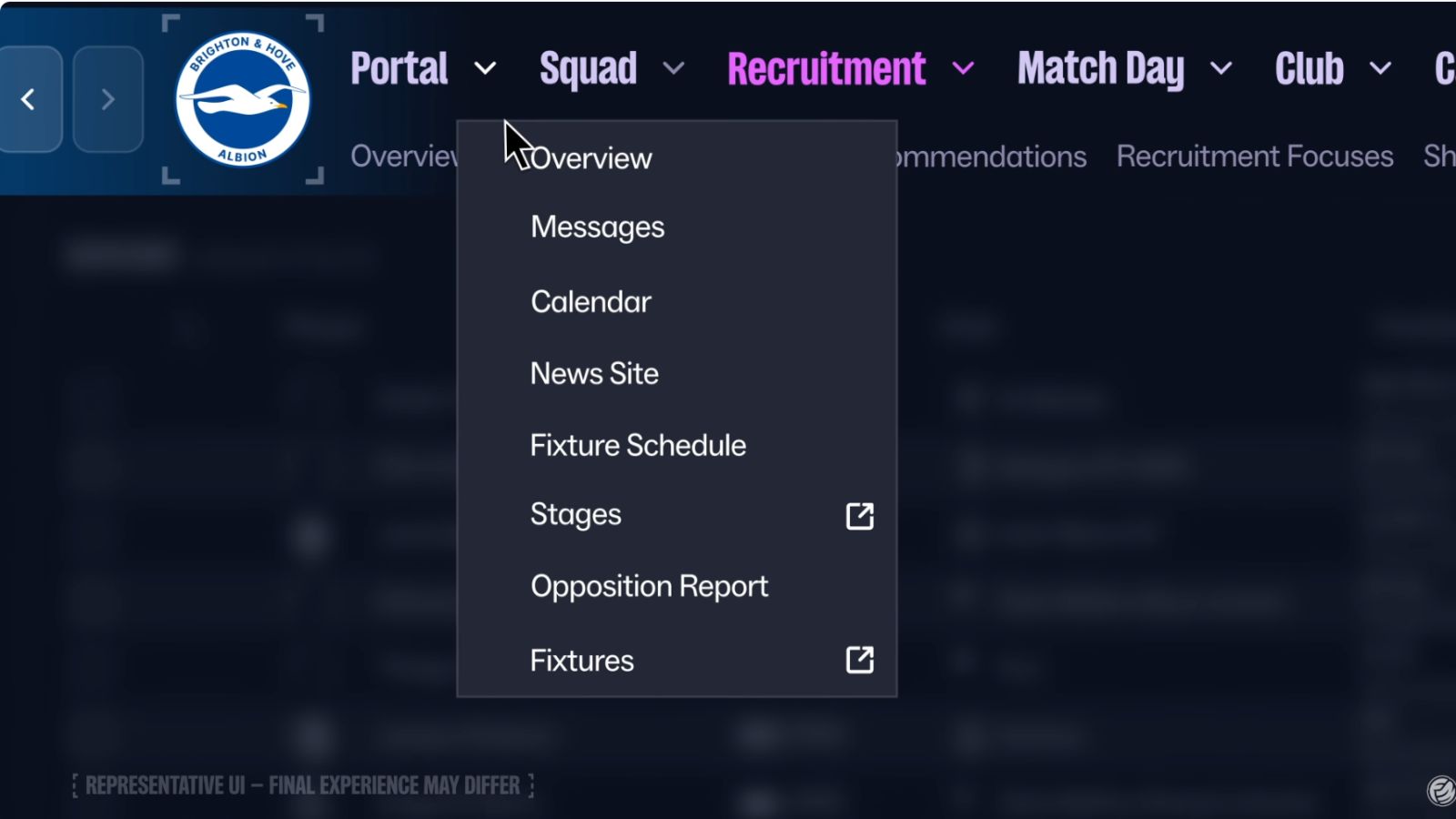 Football Manager 26 - First look at new UI - FMInside Football Manager Community